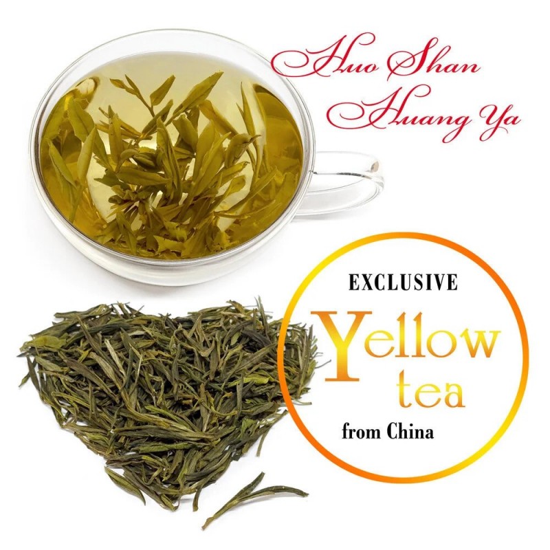 Ekskluzīva Ķīnas Dzeltenā tēja - Huo Shan Huang Ya Yellow tea from China, 20g