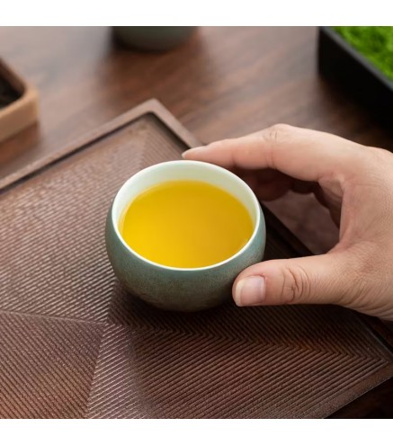 WEN ZHE Mini Ceramic Tea Set with Case - gaiwan and 1 cup